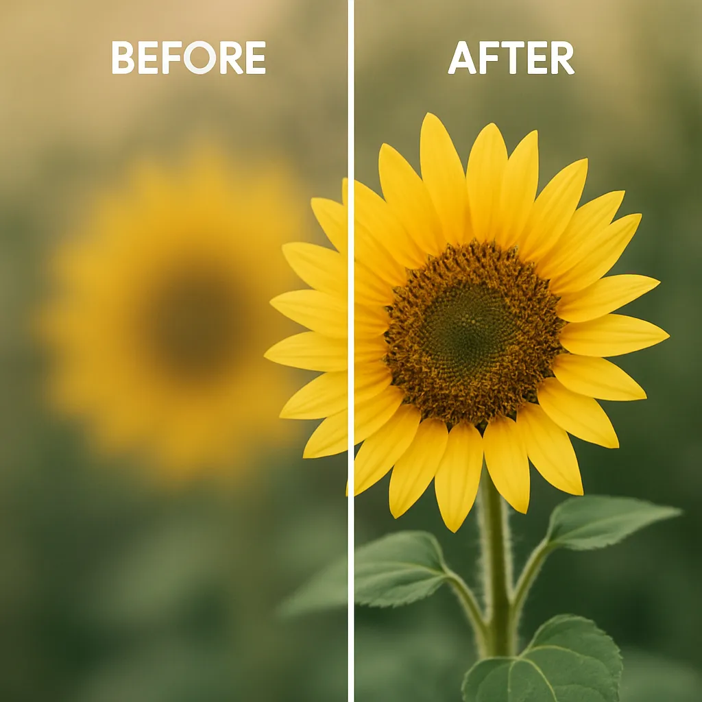 Sharpen Image Online Free – AI-Powered Image Sharpener